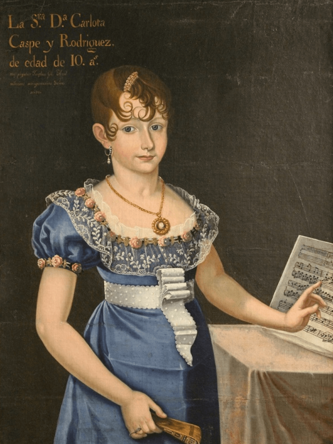 The Story of a Painting: José Gil de Castro’s Carlota Caspe y Rodrígue ...