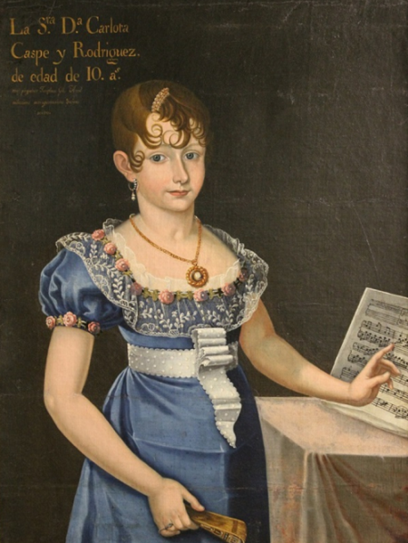 The Story of a Painting: José Gil de Castro’s Carlota Caspe y Rodríguez ...